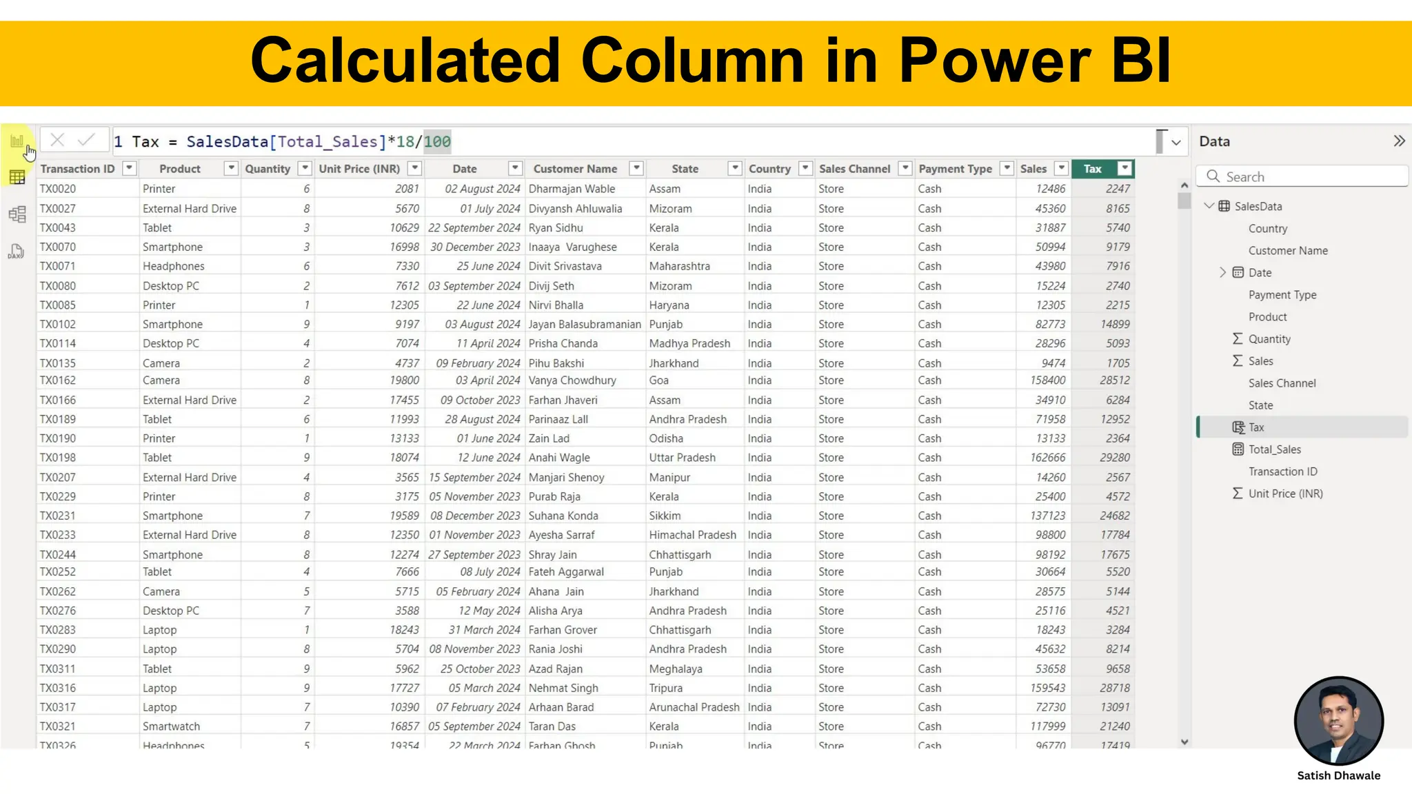 Dax formulas in power bi.pptx data analytics | PPTX