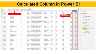 DAX Formulas Notes and examples learning | PPTX
