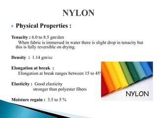 Properties and Application of Fibers | PPT