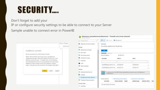 Dax & sql in power bi | PPTX