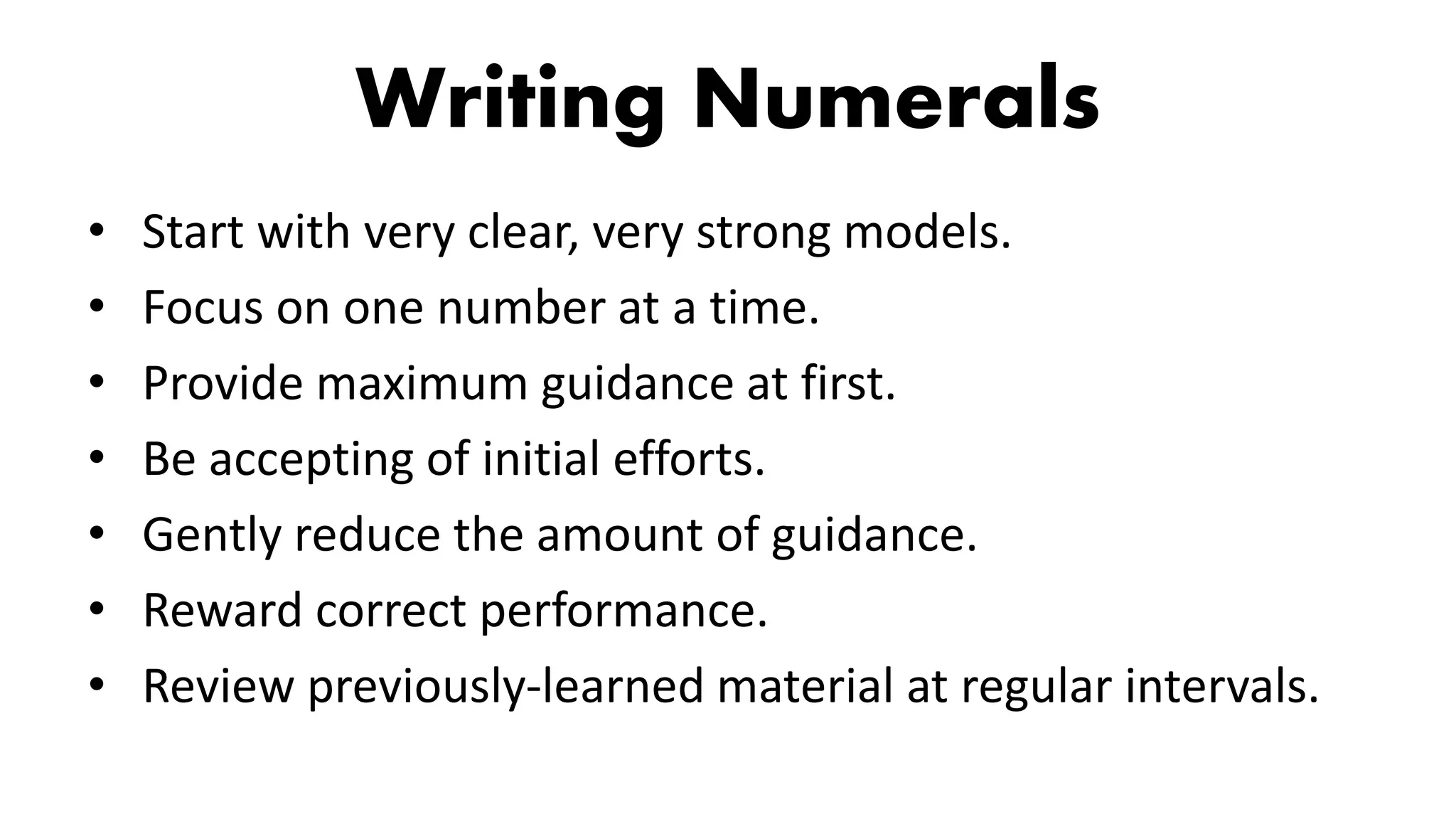 Teaching numbers and Operations in Mathematics | PPTX