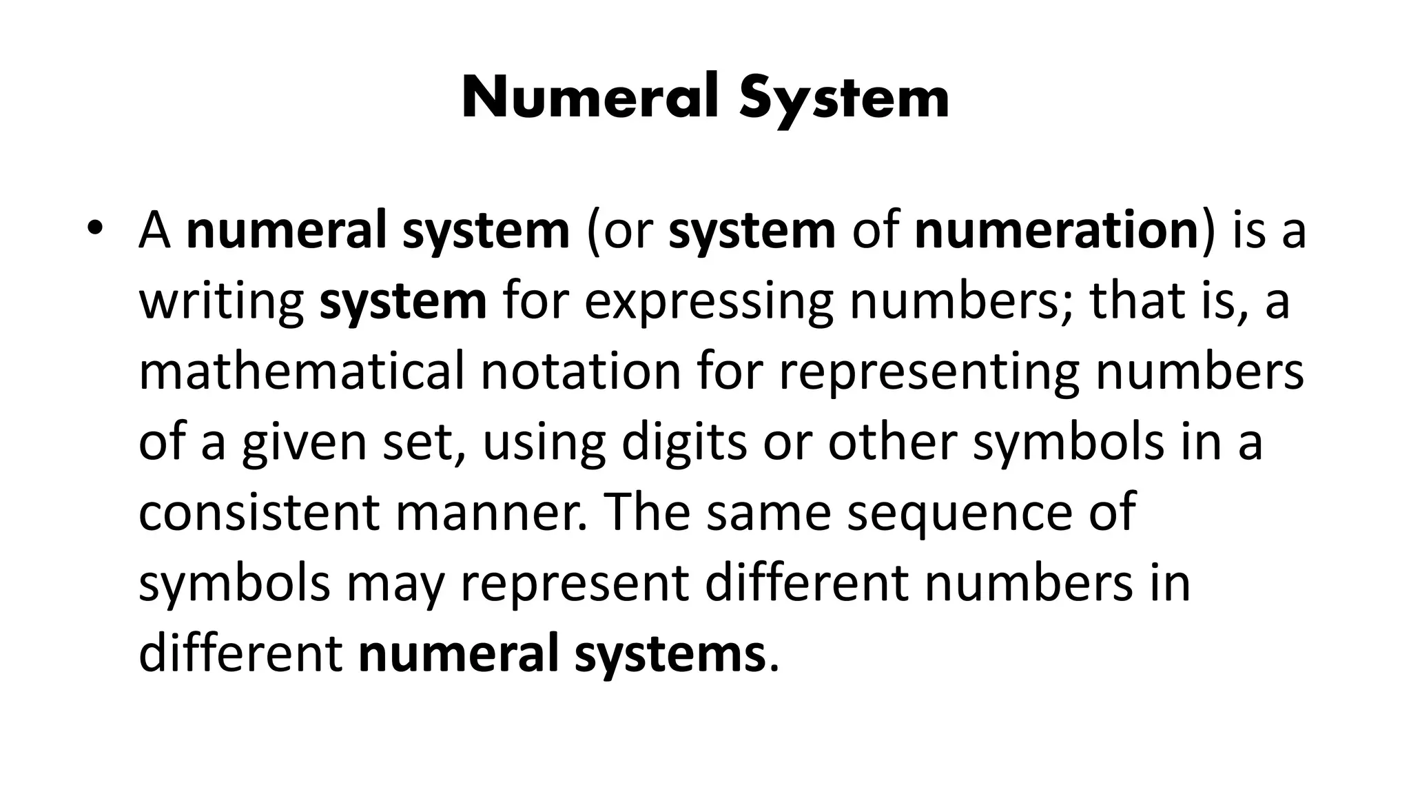 Teaching numbers and Operations in Mathematics | PPTX