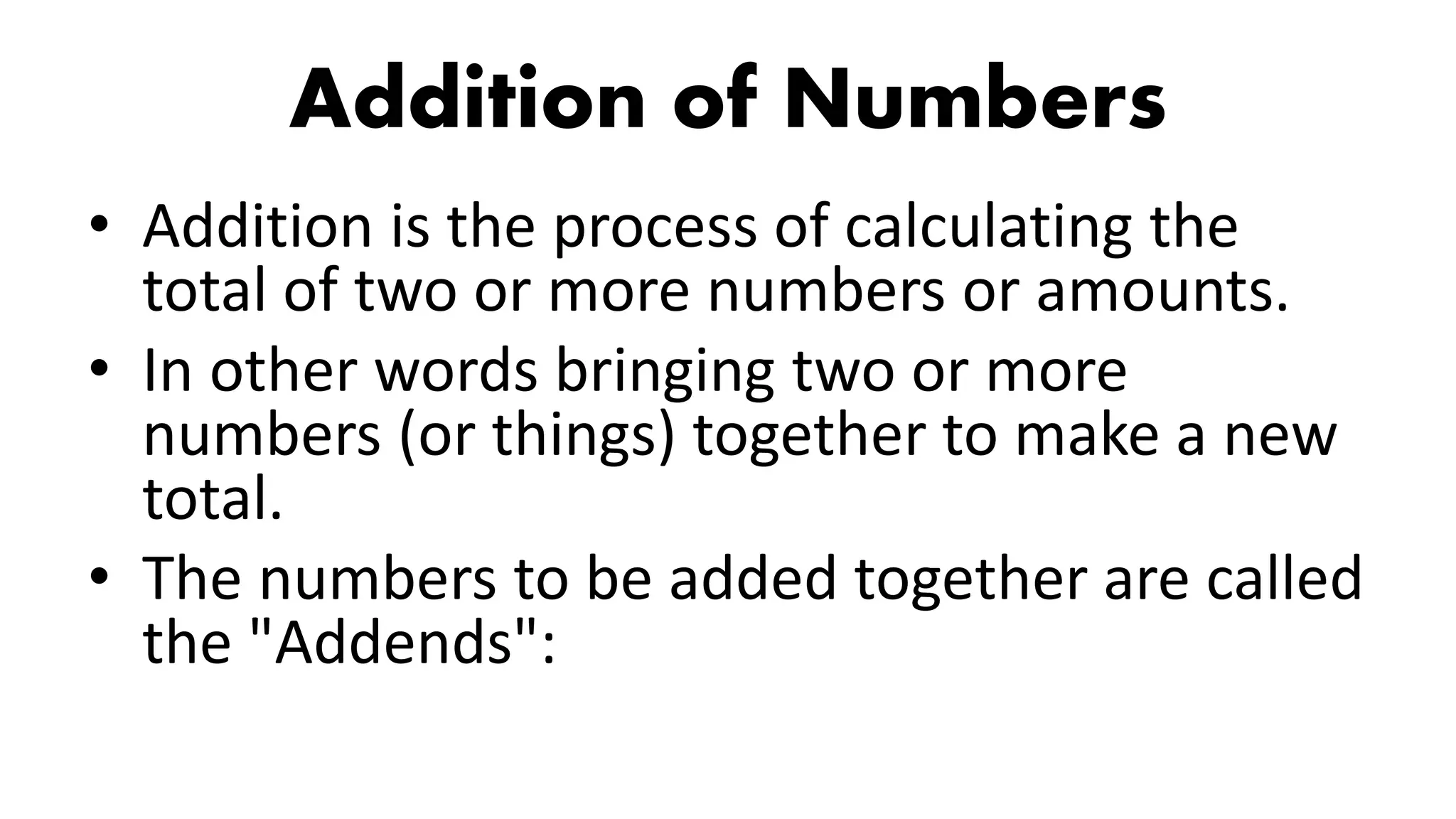 Teaching numbers and Operations in Mathematics | PPTX | Homework and ...