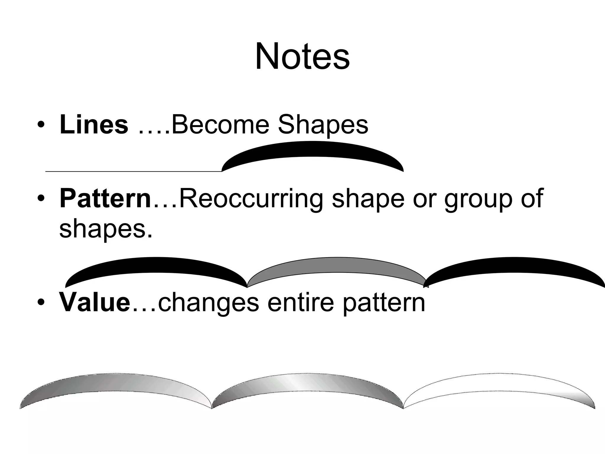 Aim Lines become Shapes | PPT