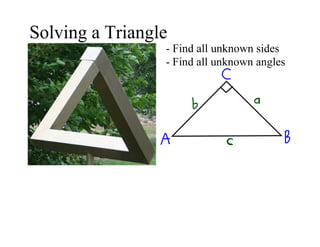 Applications and Models of Trigonometry - Day 1 | PDF
