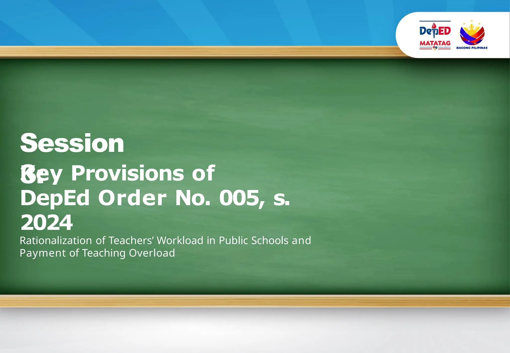 Day-1-DO5-Orientation about education in teaching loads. | PPTX | Professional School ...