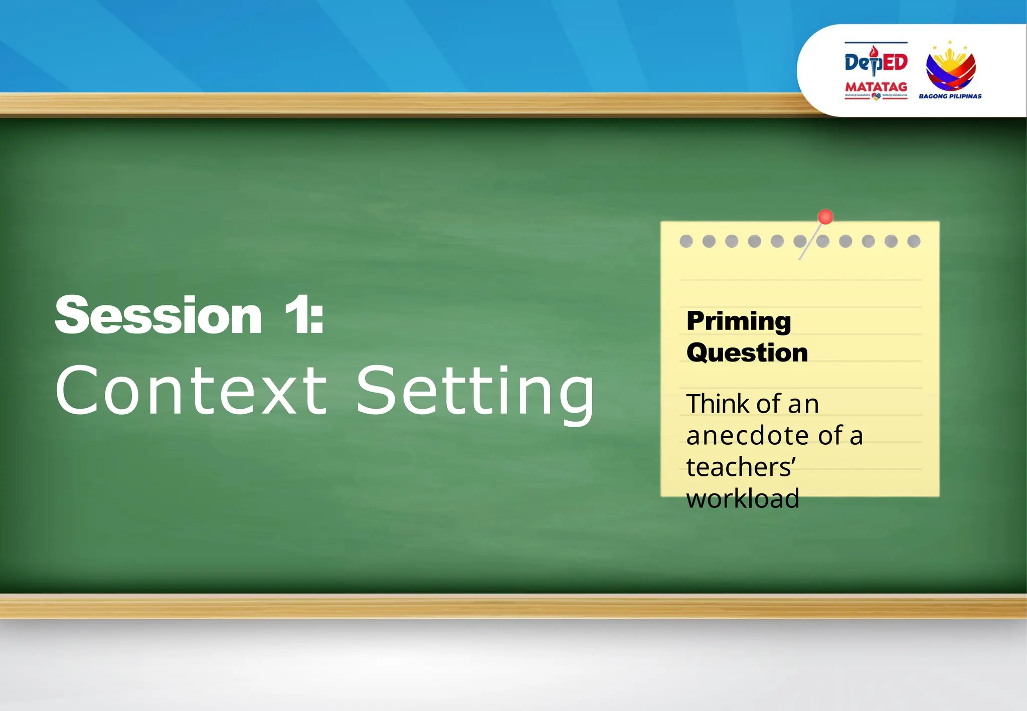 Day-1-DO5-Orientation about education in teaching loads. | PPT