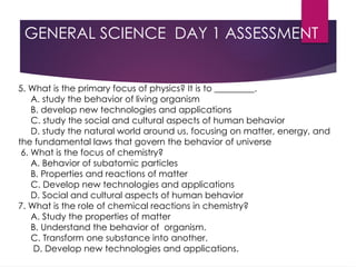 DAY 1 _general_ science.topic presentation.ppt