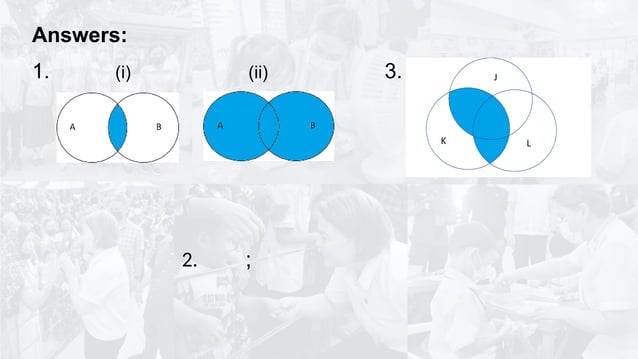 Day 1- Lesson 1 Solving Problems using Venn Diagram | PPTX