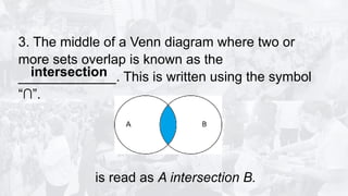 Day 1- Lesson 1 Solving Problems using Venn Diagram | PPTX