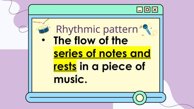 MAPEH MUSIC NOTES AND RESTS FIRST QUARTER | PPT