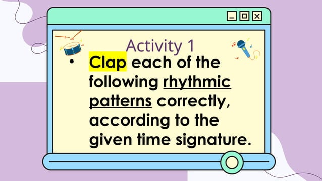 MAPEH MUSIC NOTES AND RESTS FIRST QUARTER | PPT