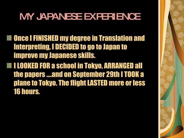 Day 1 Ppt Japan | PPT