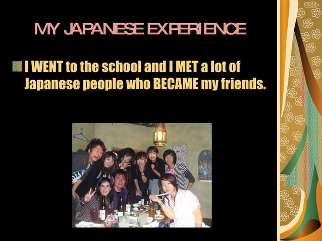 Day 1 Ppt Japan | PPT