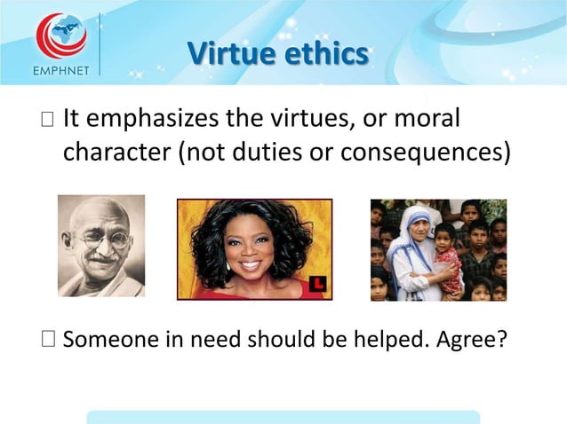 EMPHNET-PHE Course: Module02: ethical principles and theories and the ...