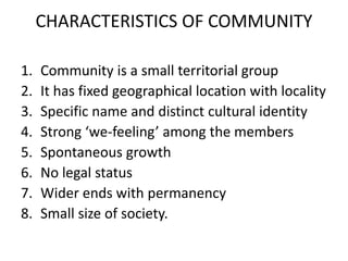 DAY-17 CHARACTERISTICCS OF COMMUNITY.pptx