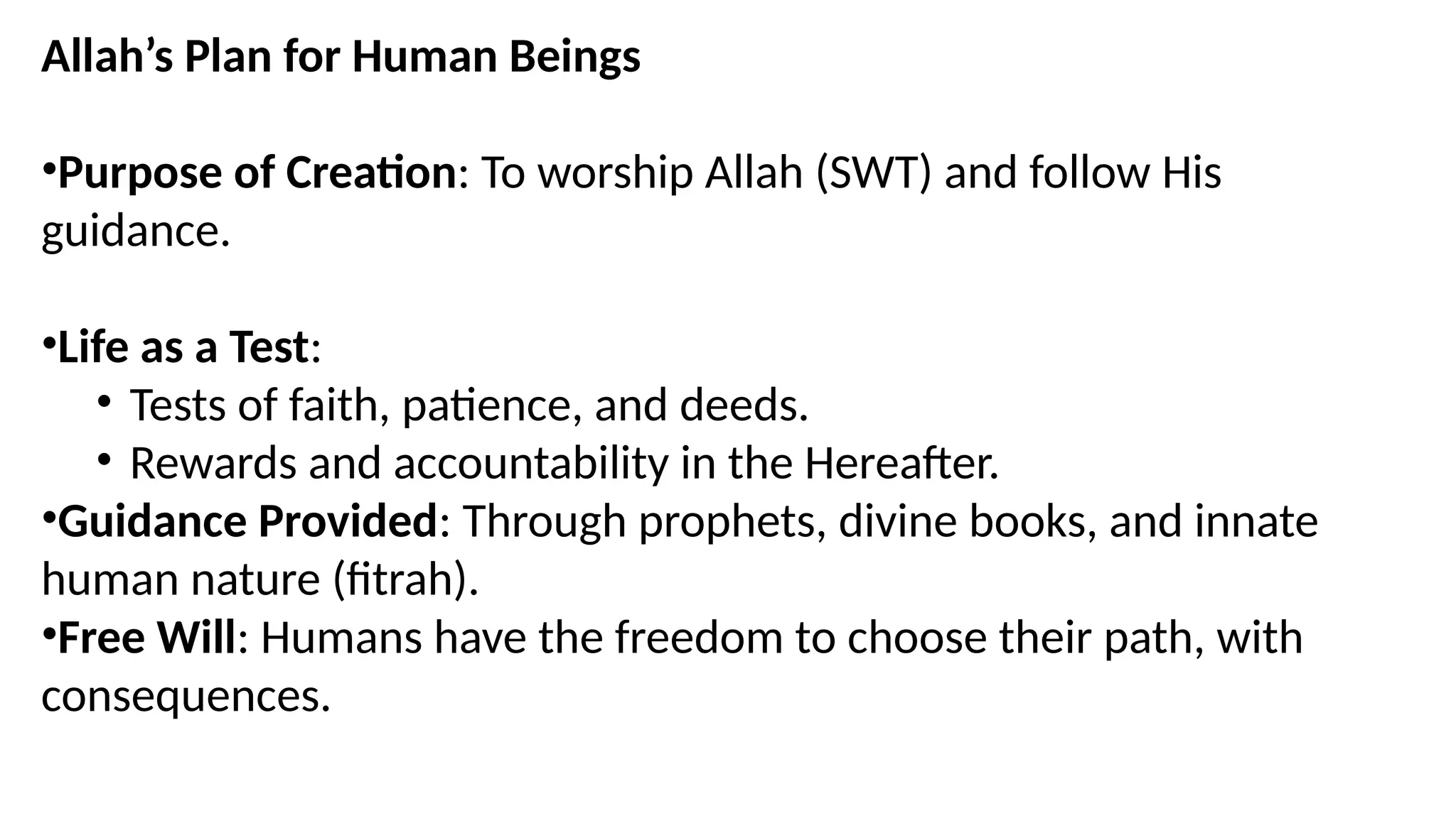 Understanding Islamic Faith for university students | PPTX