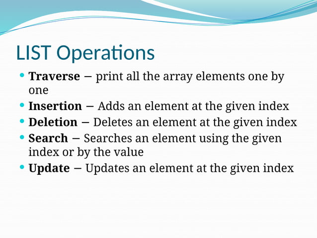 A Singly Linked List Is A Linear Data Structure Pptx