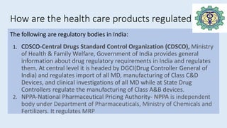 Medical Devices , regulations and e health solutions | PPT