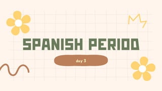 SPANISH PERIOD (PART 3) VARIOUS LITERATURE | PPT