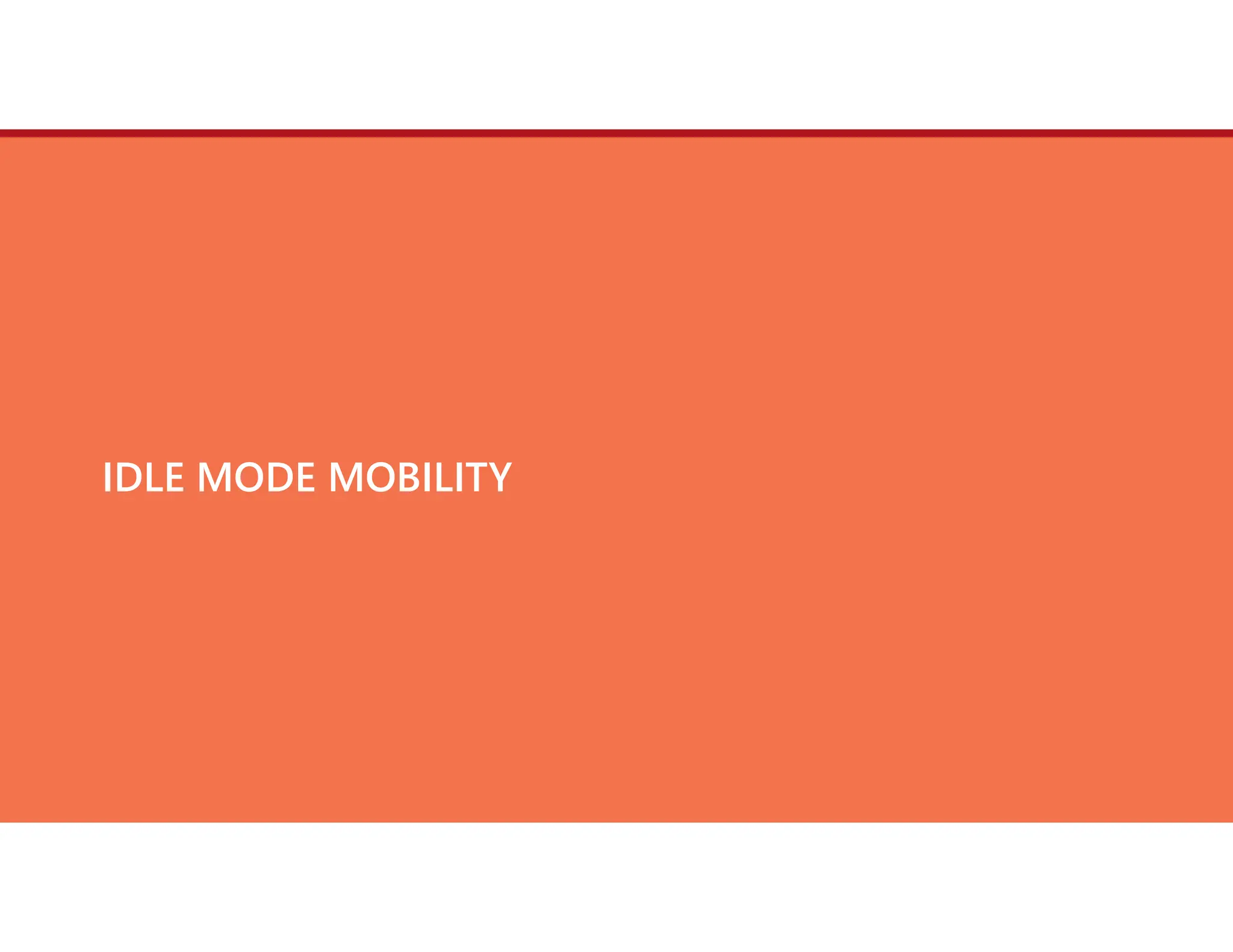 5G Idle Mode Mobility and 5G Dedicated Mode | PDF