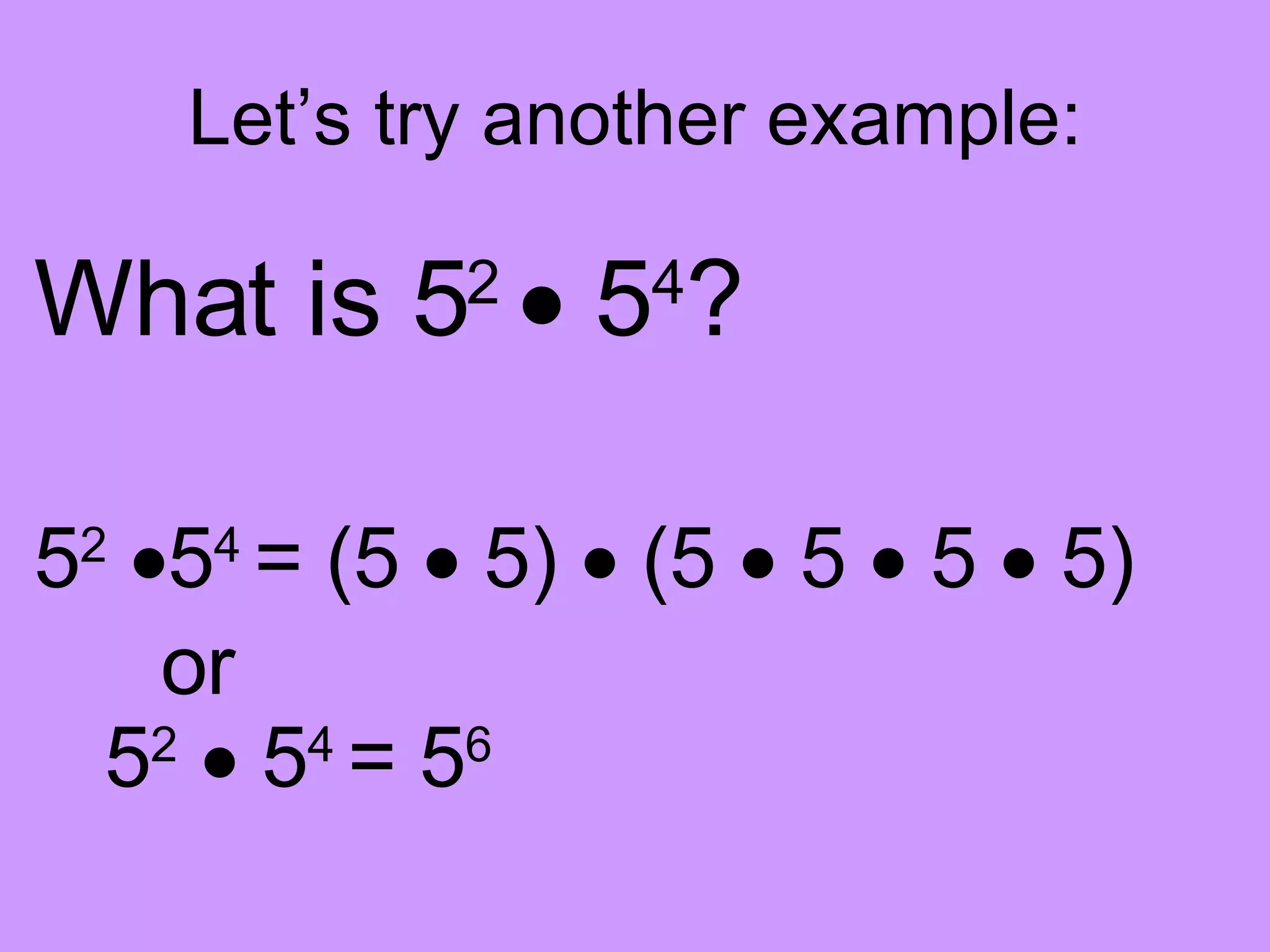 Exponents | PPT