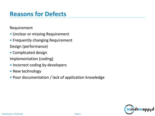 Defects and Categories | PPSX