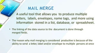 How to do mail merge PPT of Capacity Building Program | PPTX