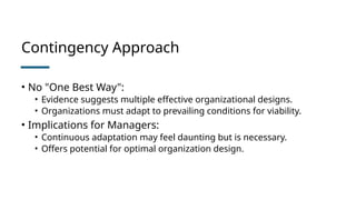 Organization as systems - Management theory | PPTX