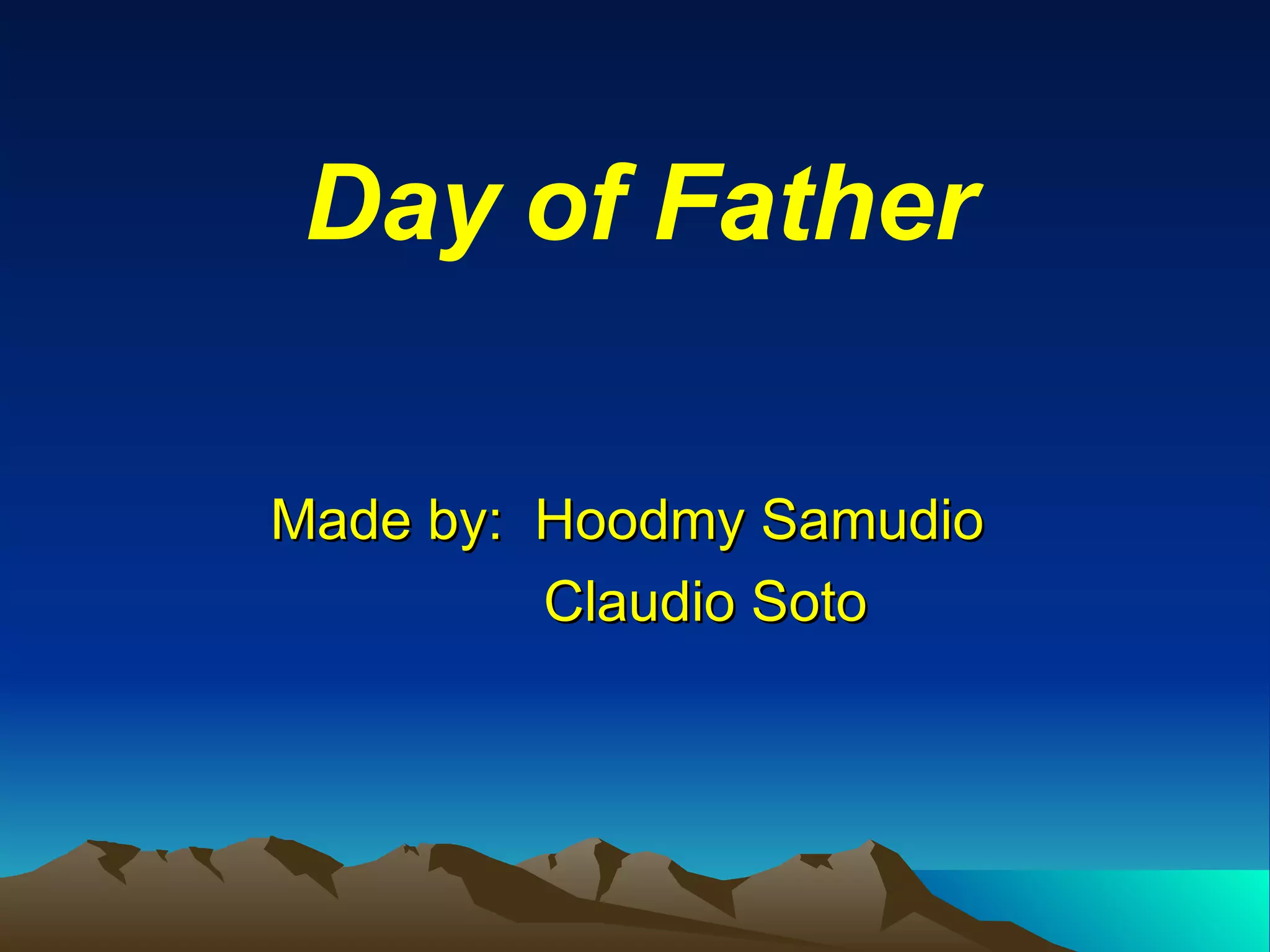Day of Father | PPT