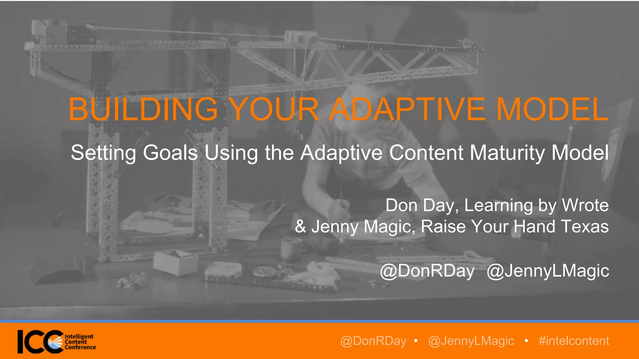 BUILDING YOUR ADAPTIVE MODEL: Setting Goals Using the Adaptive Content ...