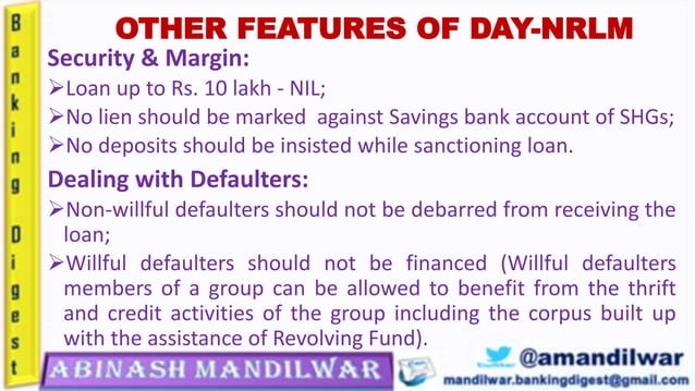 DAY - NRLM (DAY - National Rural Livelihoods Mission) 'राष्ट्रीय ...