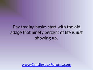 Day Trading Basics | PPTX