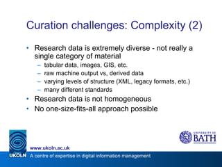 Curation of Research Data | PPT
