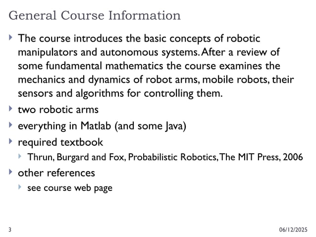 Day 01 Introduction to robotics ..pptx