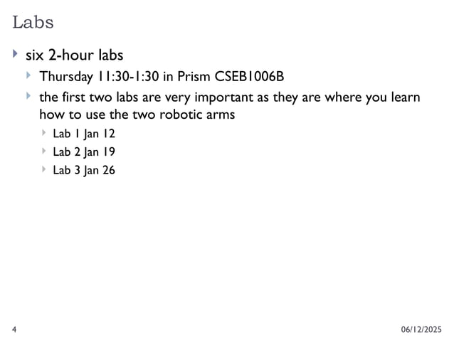 Day 01 Introduction to robotics ..pptx