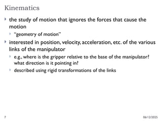 Day 01 Introduction to robotics ..pptx