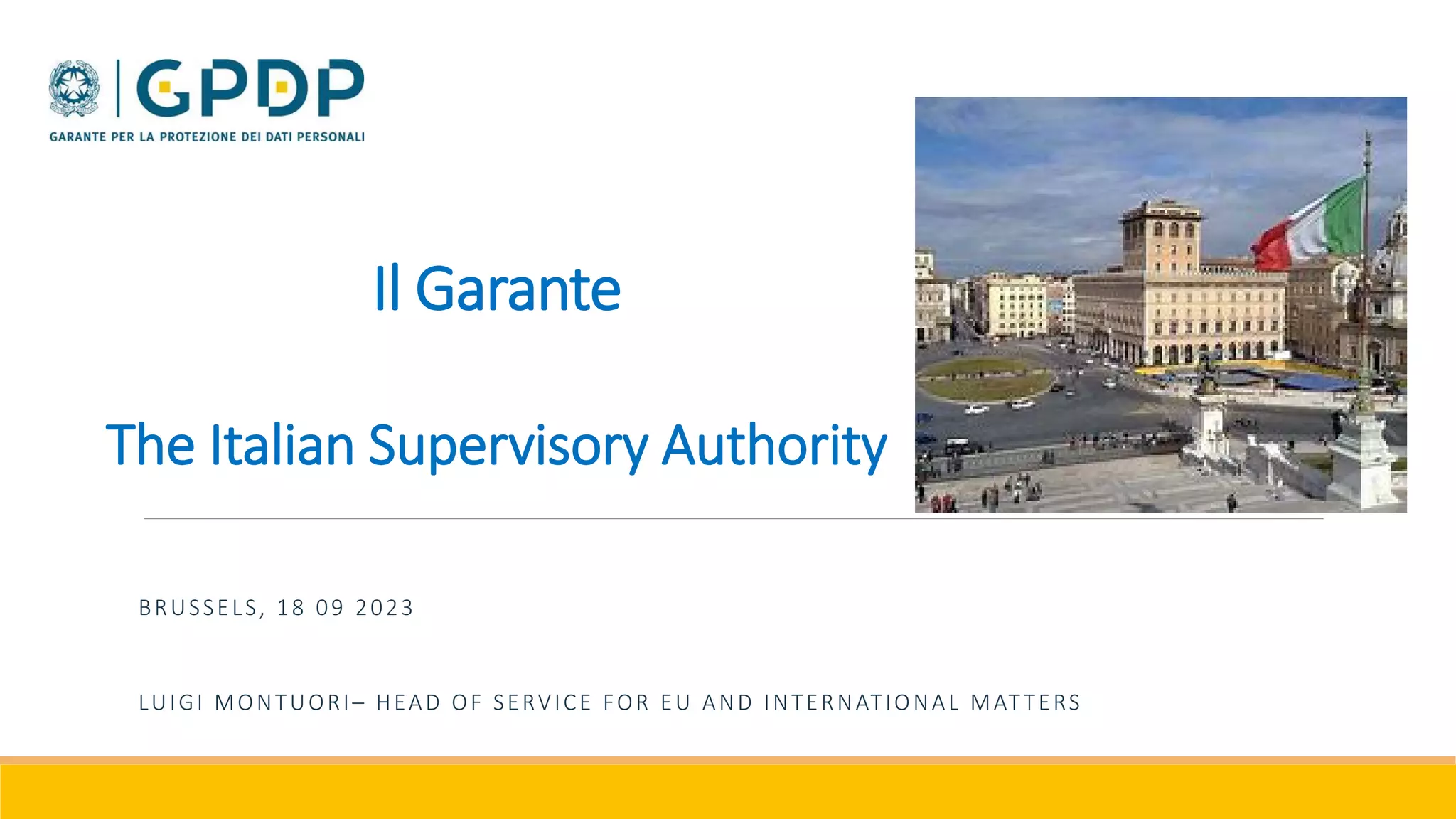 Day 01 - DataProtectionWeek - The ItalianSupervisory Authority.pdf