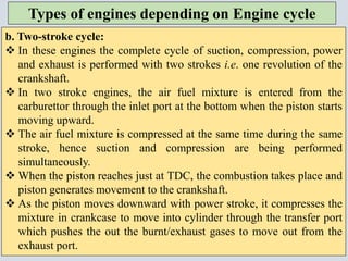 Day 02 functional componants of ic engine | PPT
