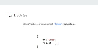 Day03. Telegram API | PPT