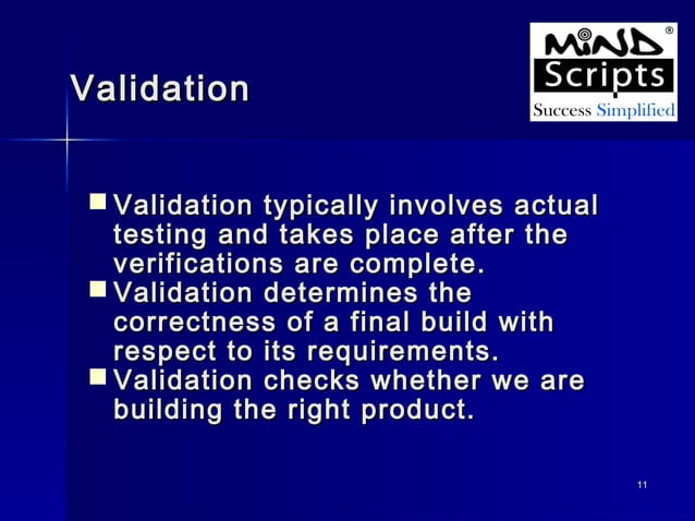 Software Testing Tutorials Mindscripts Technologies Pune Ppt