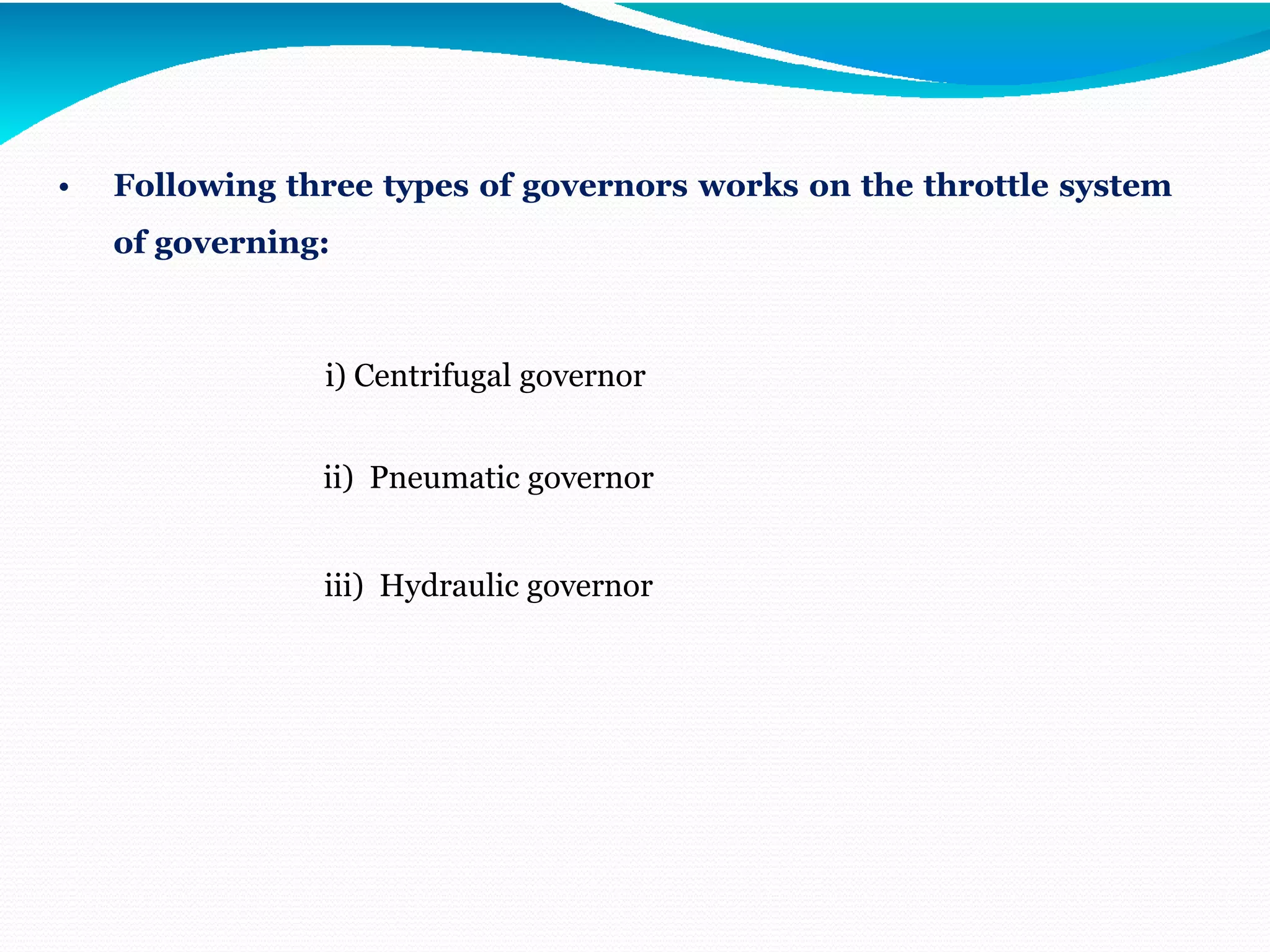 Day 07 Governor and Ignition System | PDF