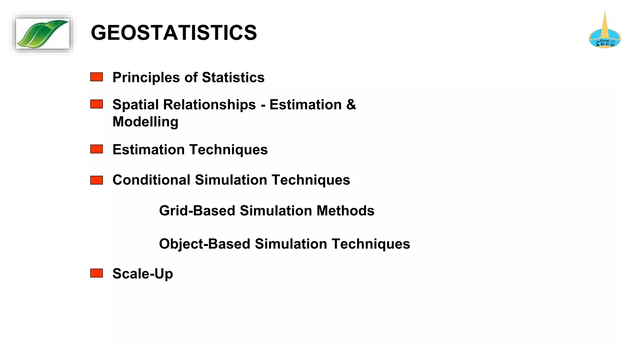 Basic geostatistics | PPTX