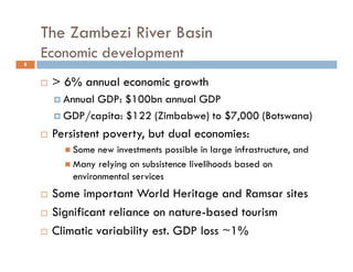 Challenges and Opportunities: water management and development in the ...