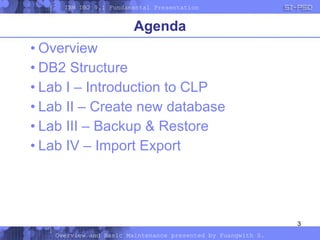 Overview and Basic Maintenance | PPT