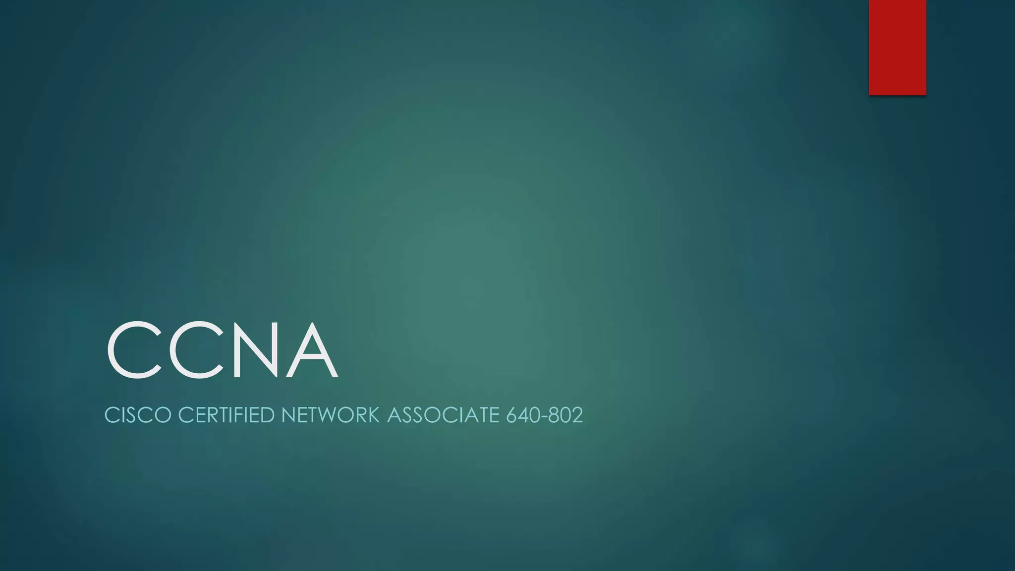 CCNA ppt Day 1 | PPTX