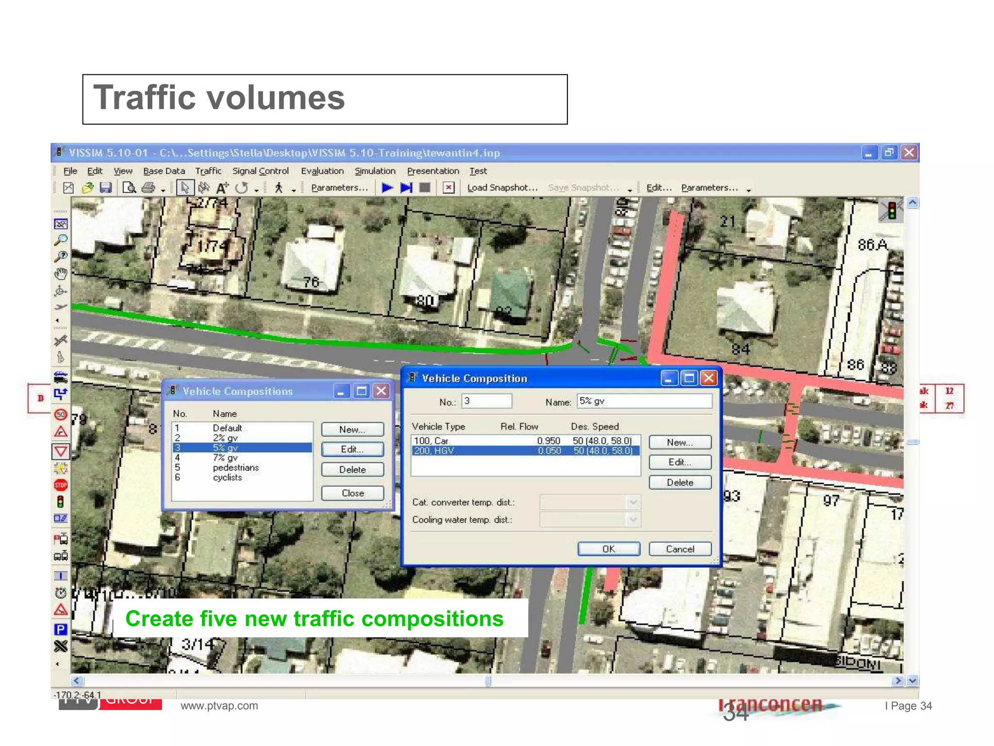 VISSIM Manual ( Huong Dan Su Dung VISSIM) | PPTX