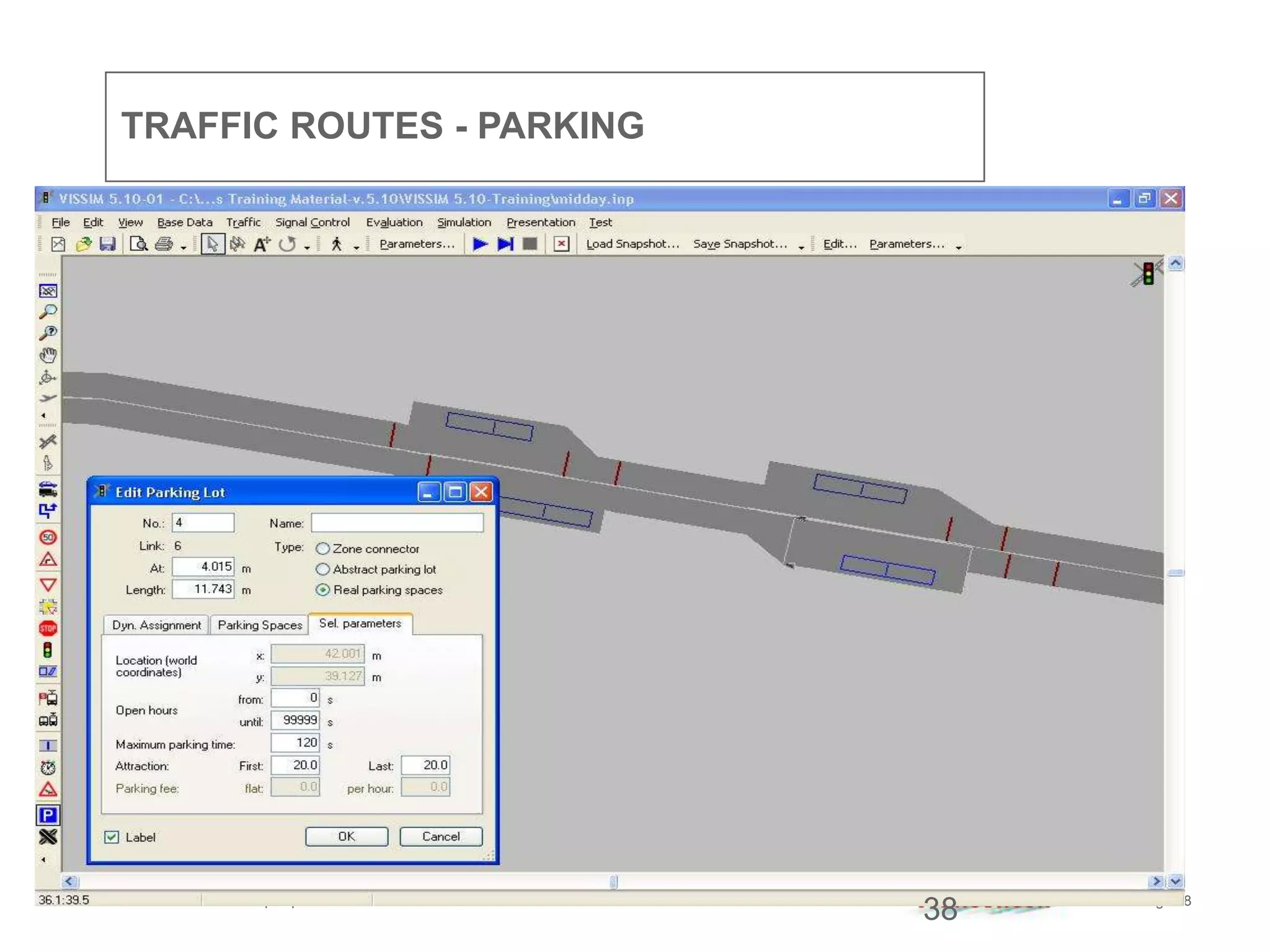 VISSIM Manual ( Huong Dan Su Dung VISSIM) | PPTX