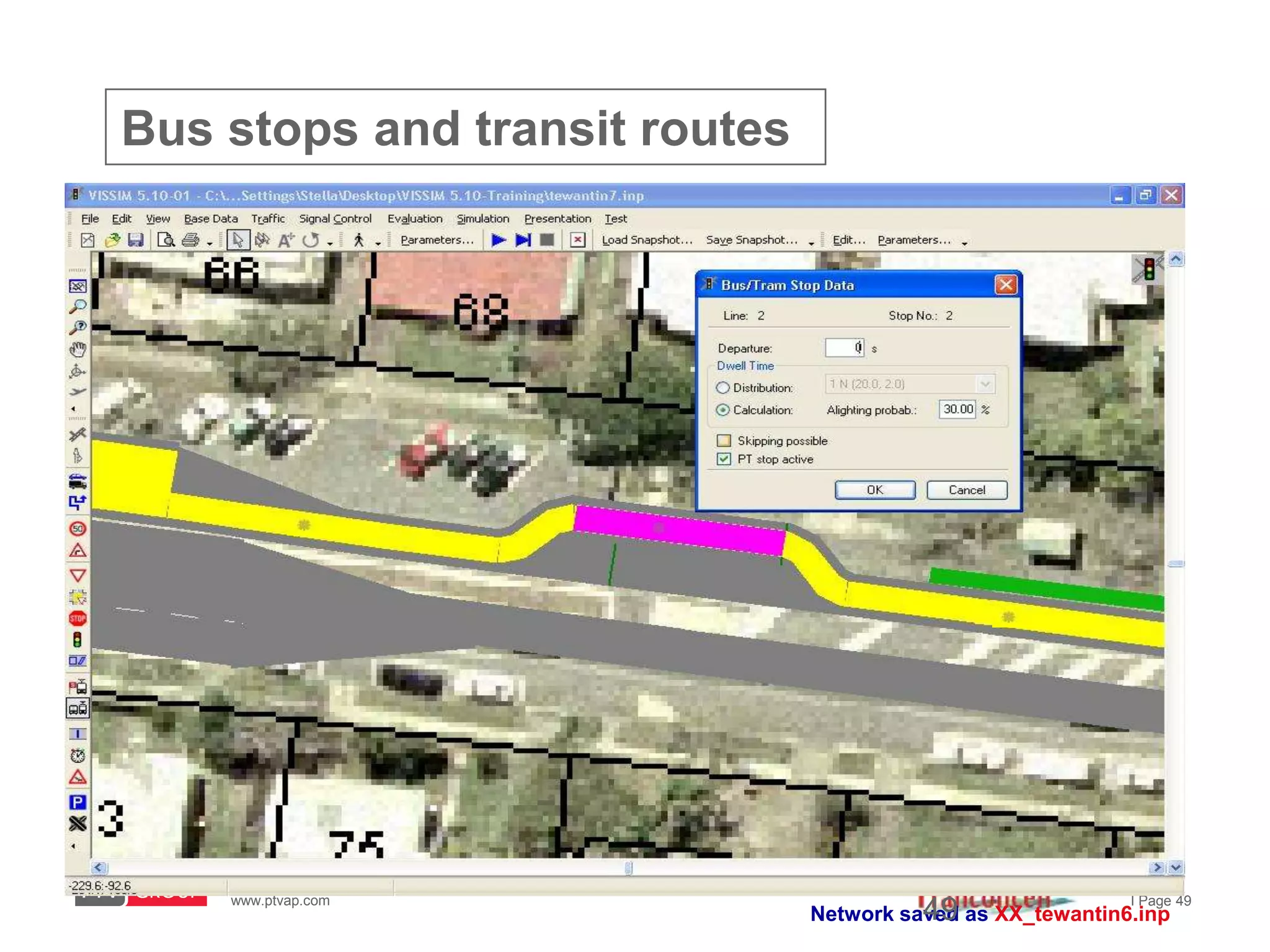 VISSIM Manual ( Huong Dan Su Dung VISSIM) | PPTX