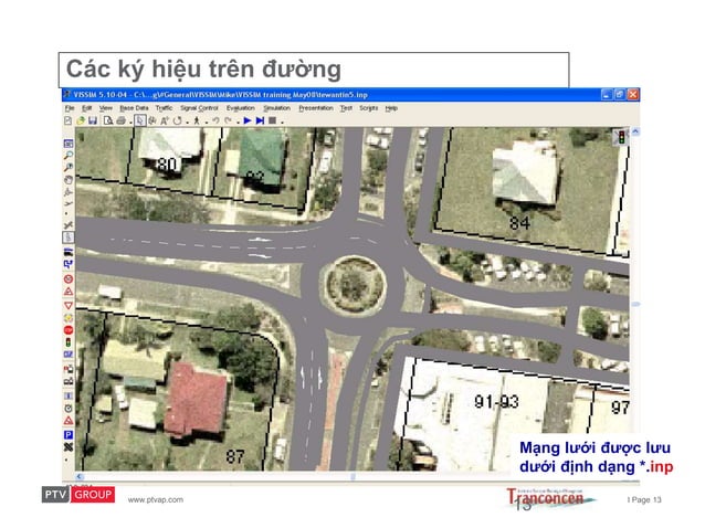 VISSIM Manual ( Huong Dan Su Dung VISSIM) | PPTX